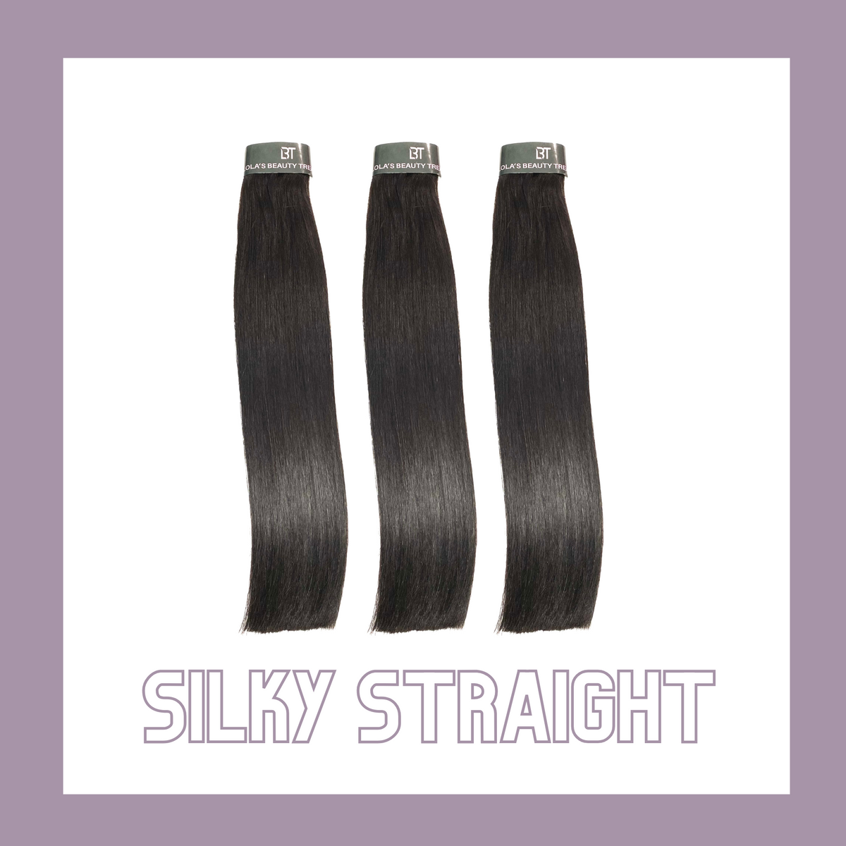 Tangle-Free Silky Straight Hair Extensions – Wear Straight or Curled ...